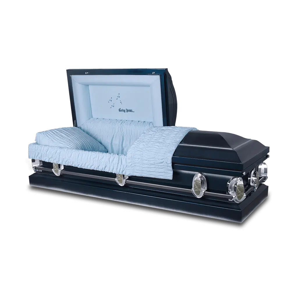 Spruce - 18 Gauge Steel Casket - Sky Caskets