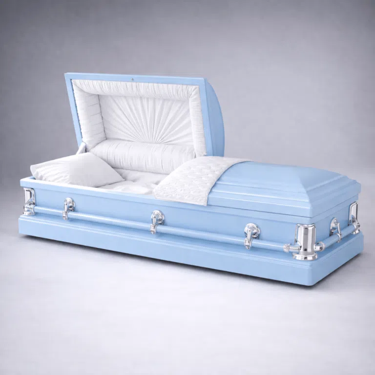Blue Caskets for Sale Buy Online Durable and Elegant